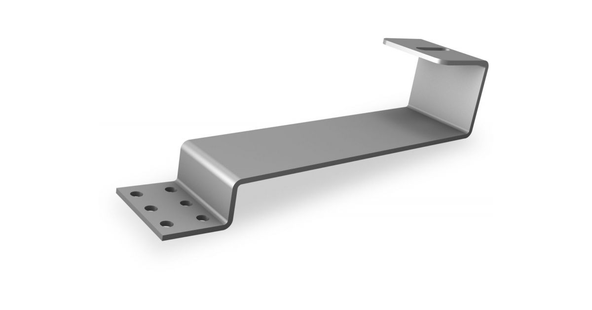 K2 Systems - Crochet Solidhook Flat tile - large